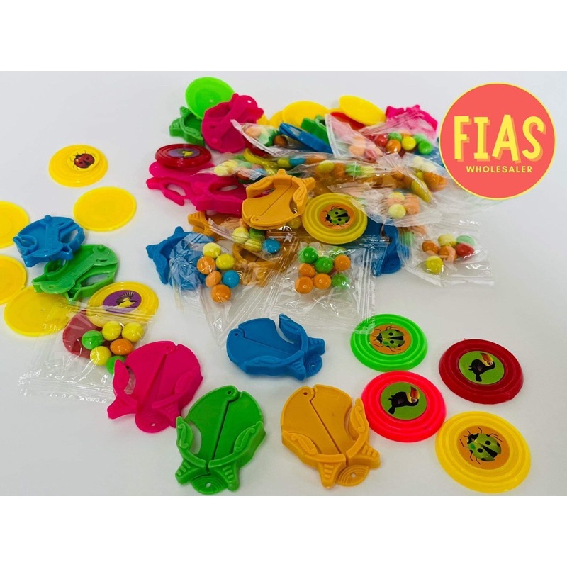 24 Sets Mini Flying Disk with Candies / Paninda / Sari sari store ...