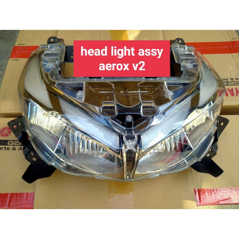 head light assy For yamaha aerox v2 (stanley) | Shopee Philippines