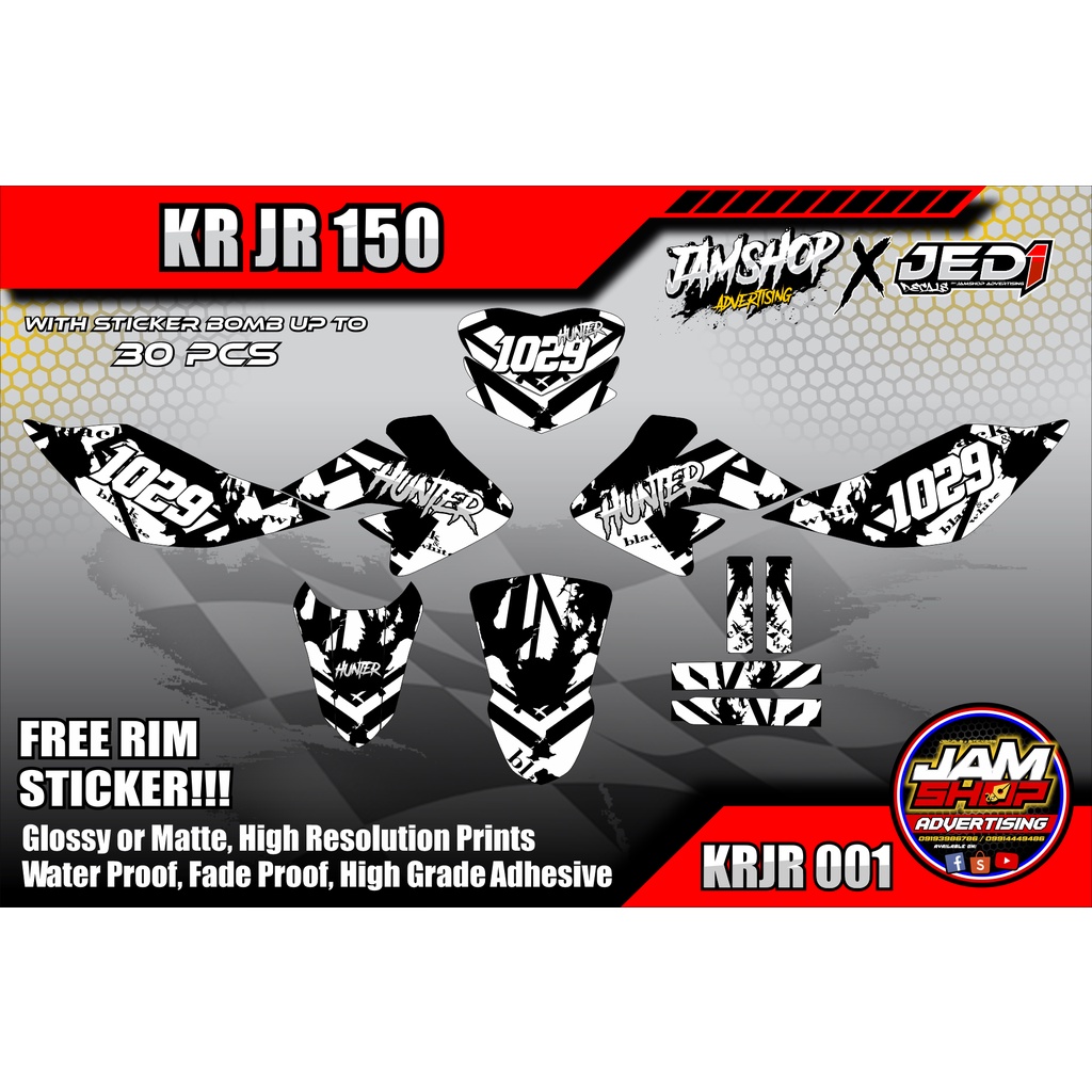 RUSI KR JR. 150 Full Decals | Shopee Philippines