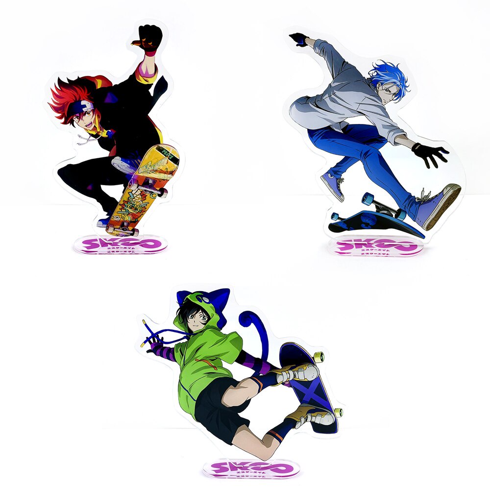 SK8 the Infinity Kyan Reki Hasegawa Langa Chinen Miya acrylic standee ...