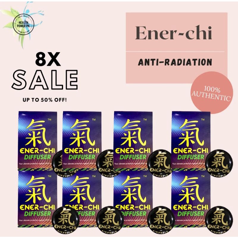 ENER- CHI diffuser Anti- radiation Aim global (8pcs) | Shopee Philippines