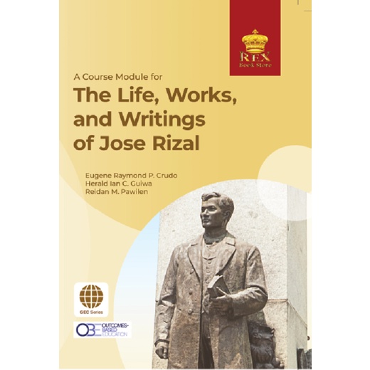 A Course Module for The Life, Works and Writings of Jose Rizal | Shopee ...