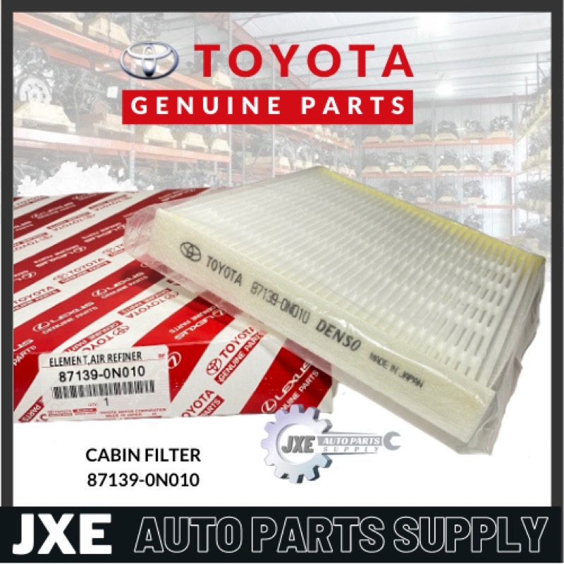 Toyota Aircon Cabin Air Filter (87139-0N010) For Toyota / Corolla ...