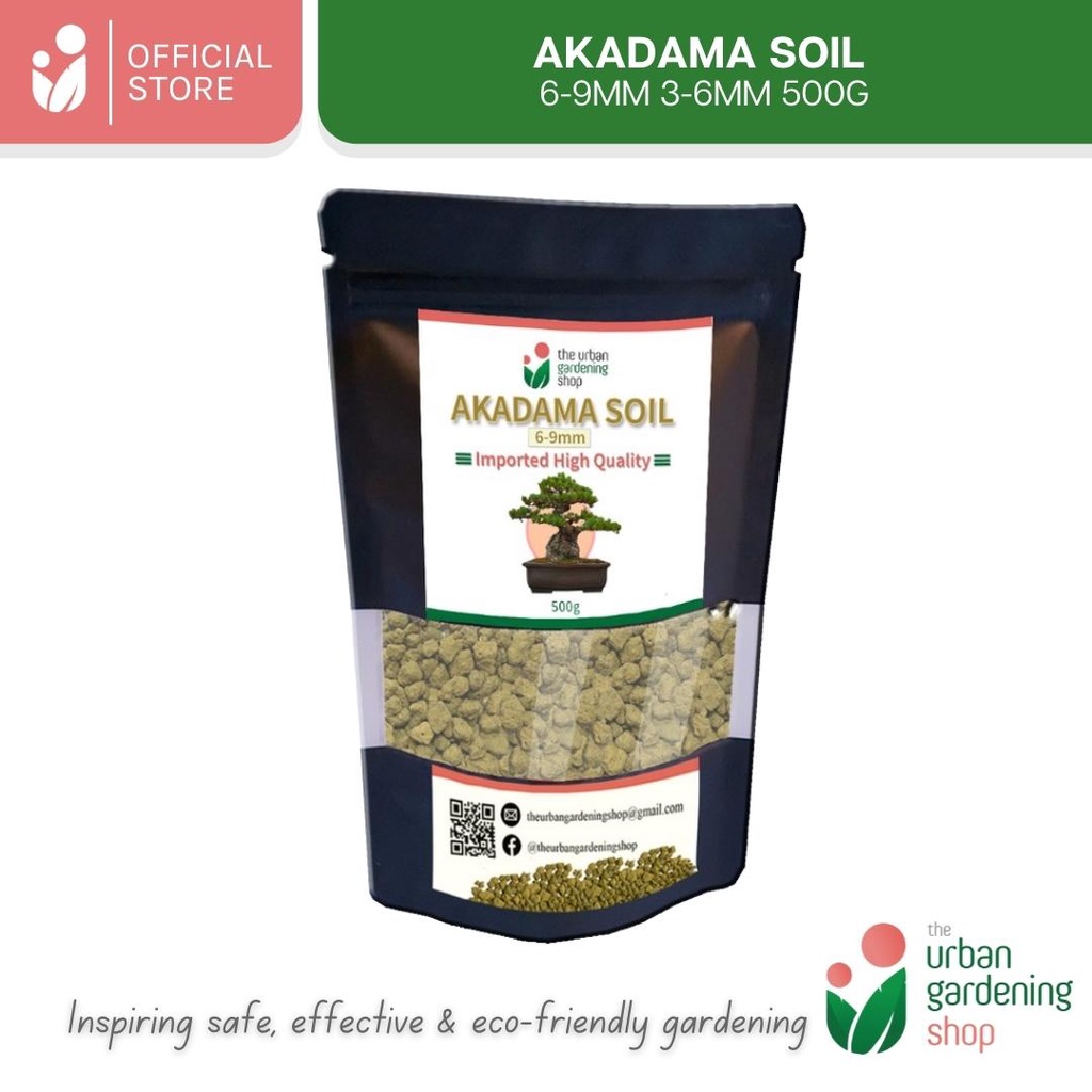 THE URBAN GARDENING SHOP 1-liter Akadama Soil Ideal Substrate For ...