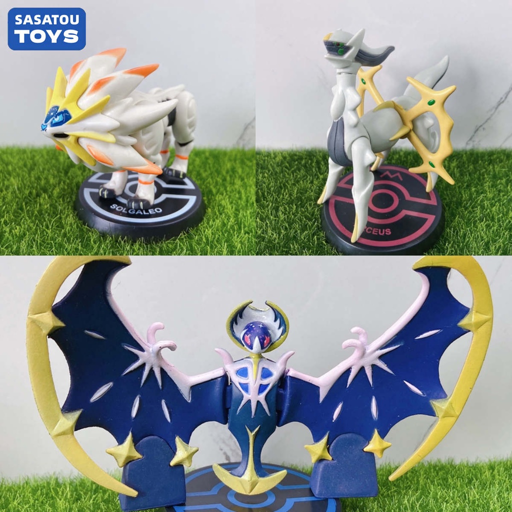 Pokemon figures Pokemon toys for boys Solgaleo Lunala Ho-Oh Xerneas ...