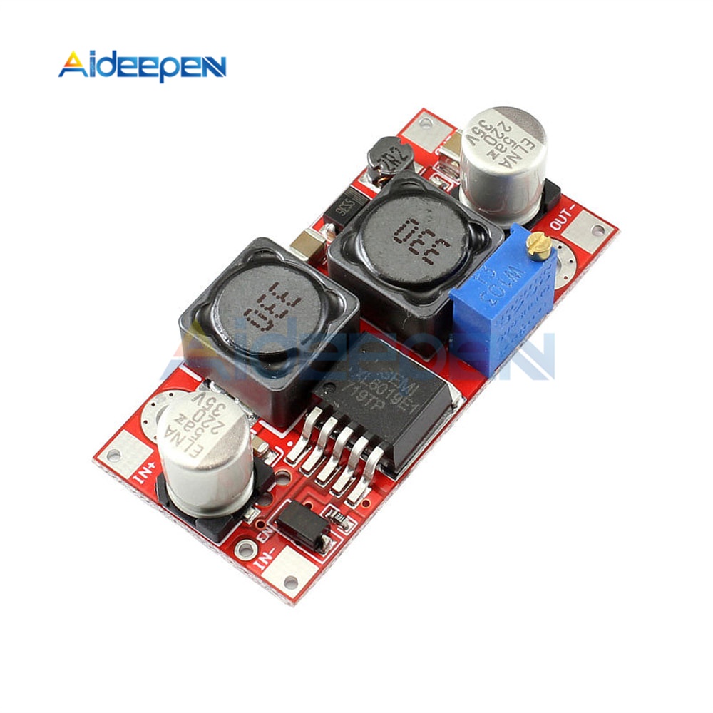 XL6019 XL6009 5A DC-DC Step Up Step Down Power Module Boost Buck Volt ...