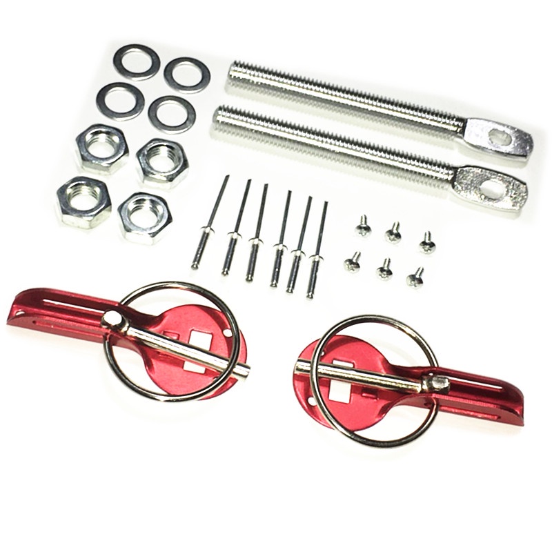 Sparco Bonnet Hood Pin Lock Car Mount Security Latch Kit Racing ...