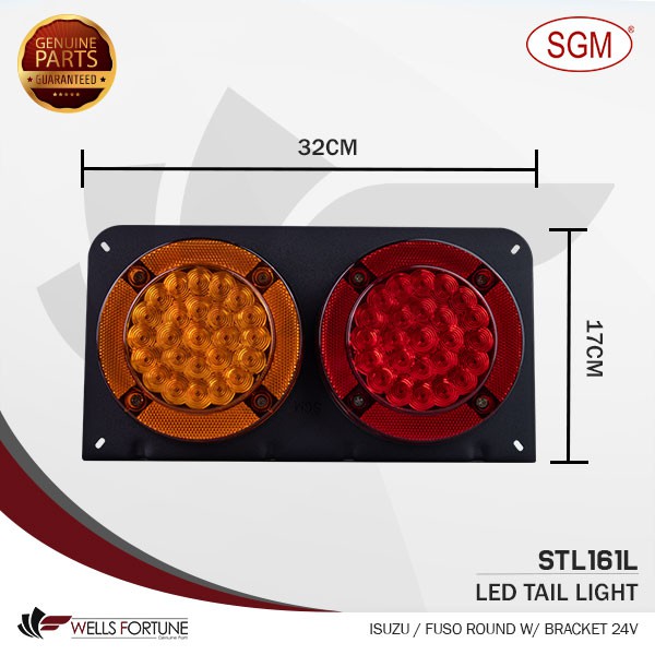ISUZU / FUSO 24V SGM LED TAIL LIGHT (2PCS) | Shopee Philippines