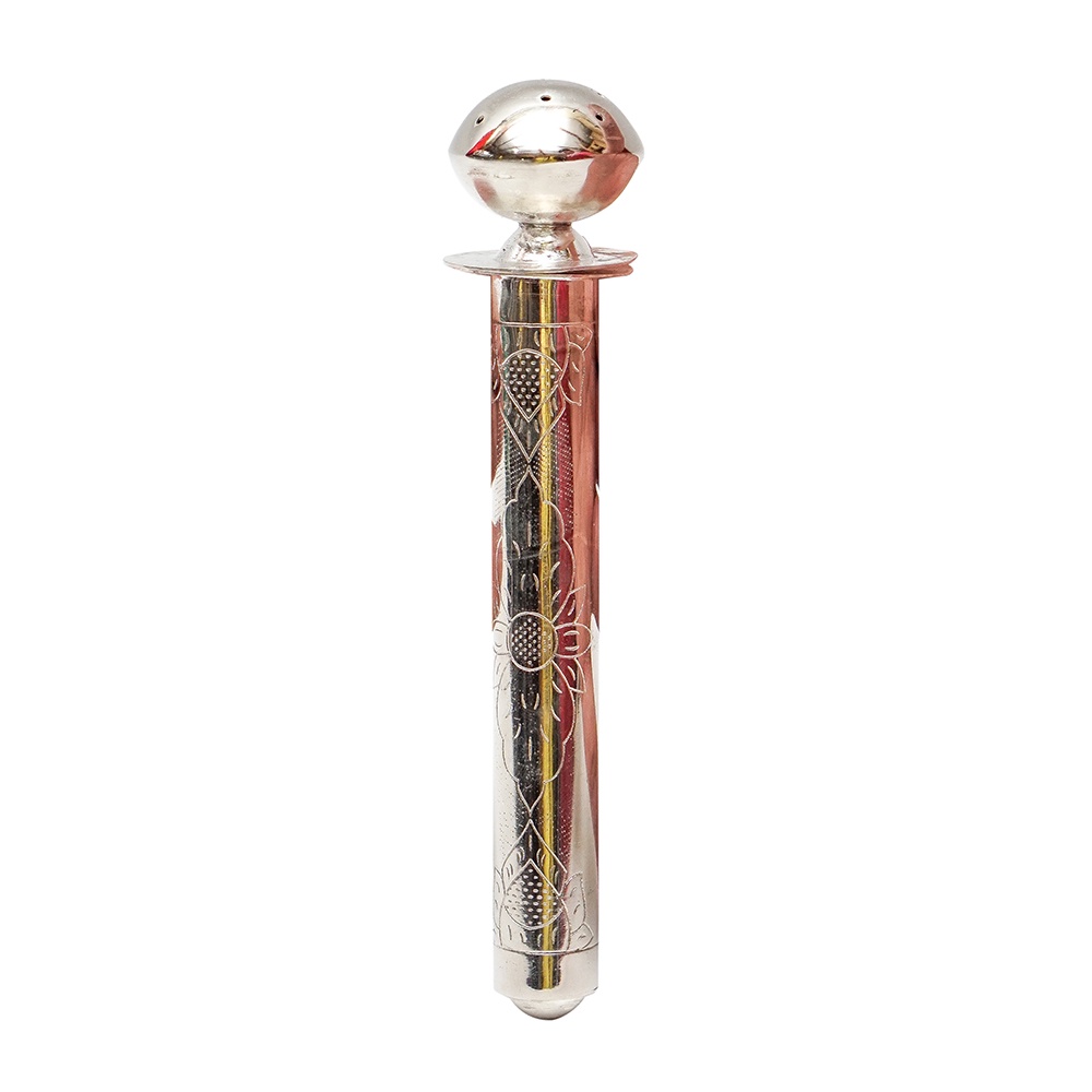 Aspergol Holy Water Sprinkler Silver 14cm Asperges Liturgy Tool ...
