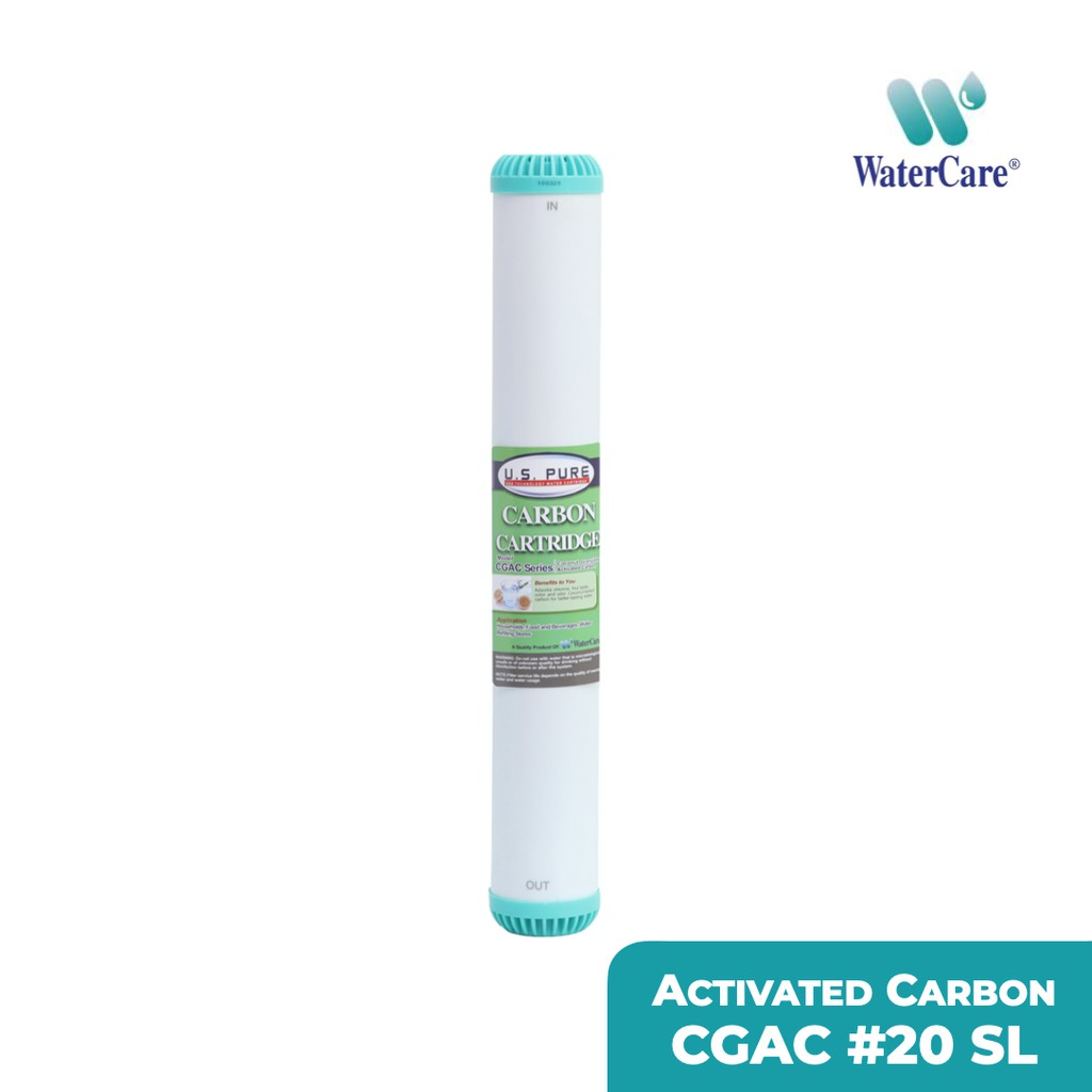 WaterCare Coconut Granular Activated Carbon Filter - US Pure CGAC #20 ...