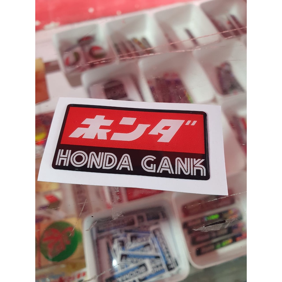 Sticker TIMBUL HONDA GANK | Shopee Philippines