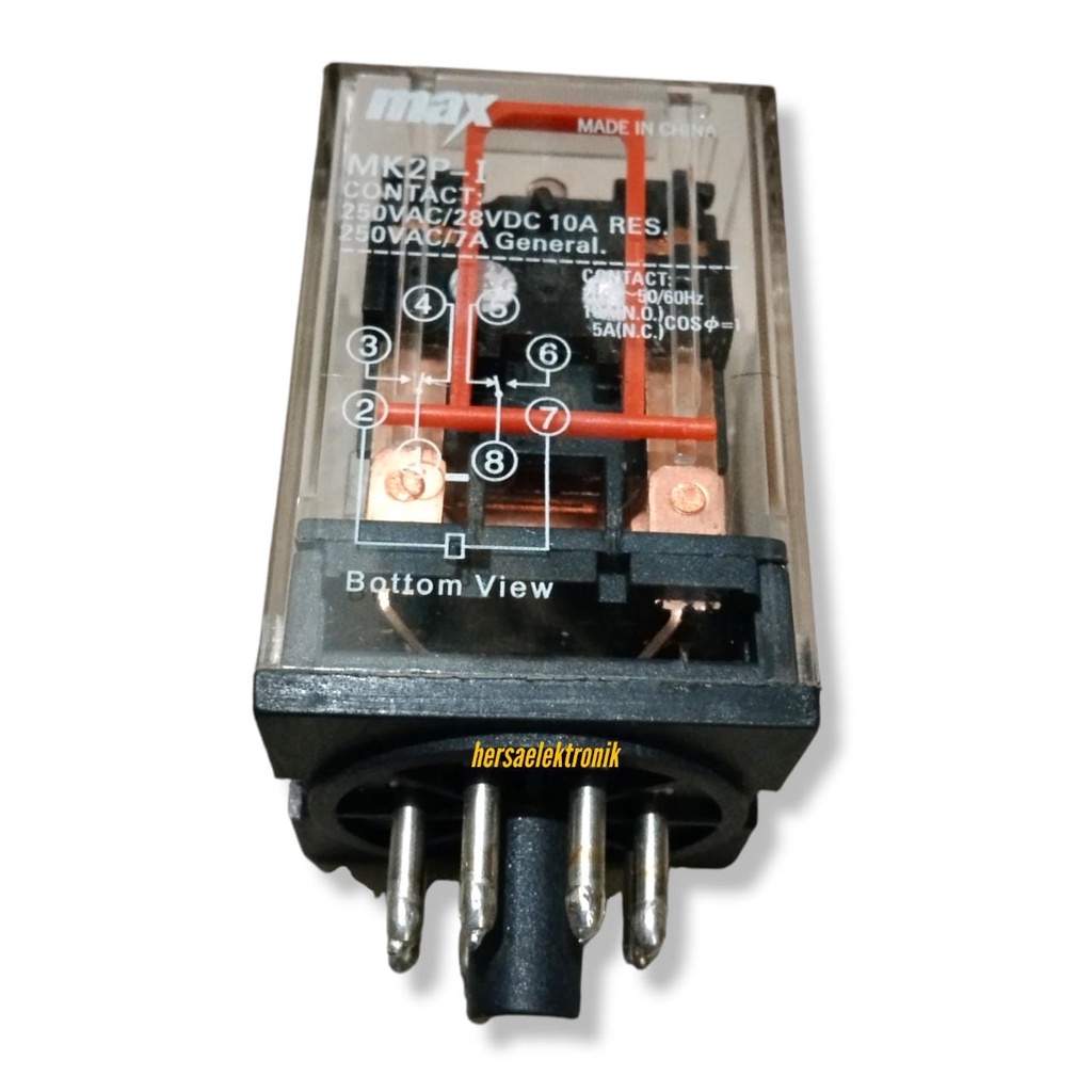 Relay MK2P-I 8pin 10 amper 220vac | Shopee Philippines