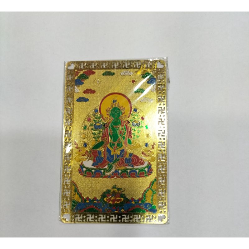Green Tara card for wallet | Shopee Philippines