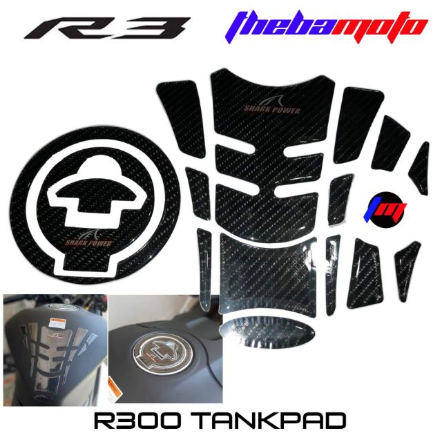 Yamaha R300 Tank and cap protector (TANKPAD) | Shopee Philippines