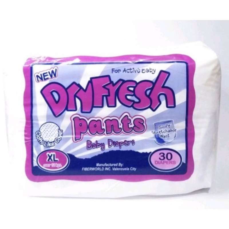 Dry Fresh Pants XL 30's | Shopee Philippines