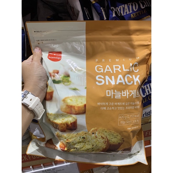 Samlip Baguette Garlic Snacks 420g | Shopee Philippines