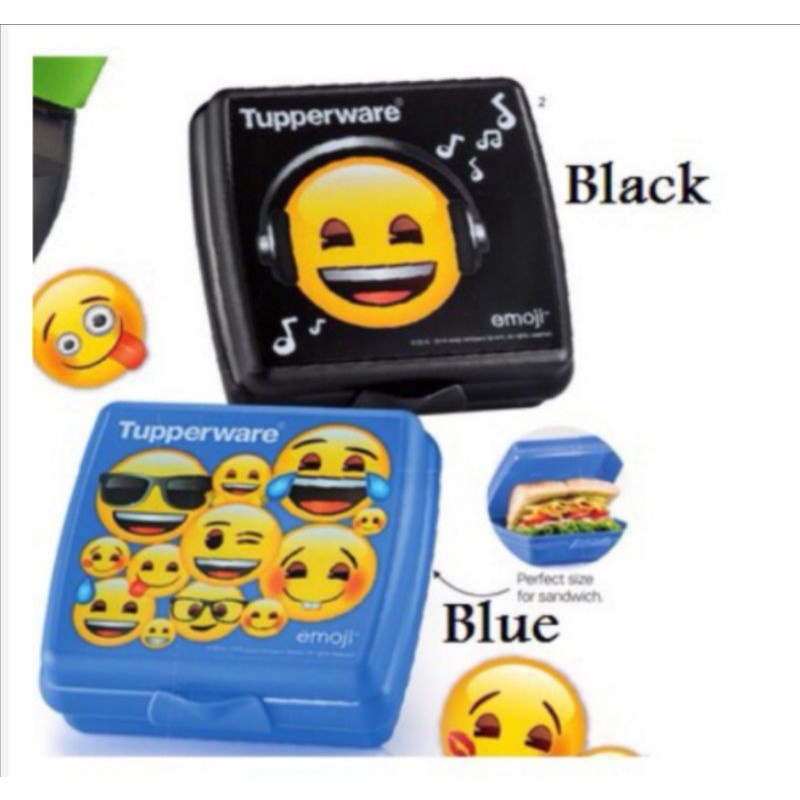 Tupperware Emoji Sandwich Keeper (1pc) | Shopee Philippines