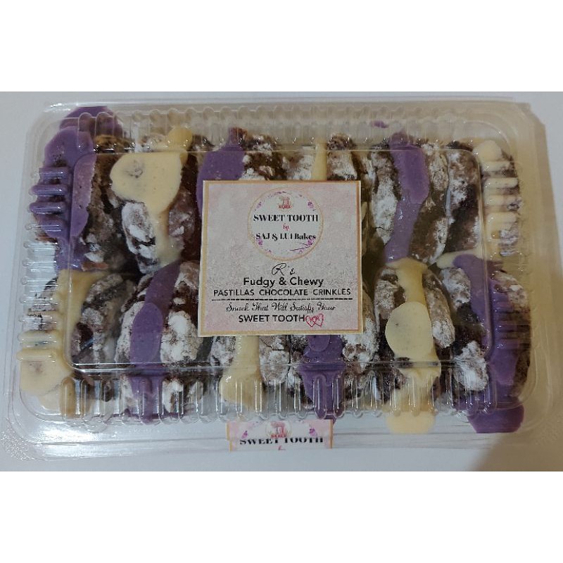 Sweet Tooth Mixed Ube and Plain Pastillas Crinkles NO PALAWAN VISAYAS ...