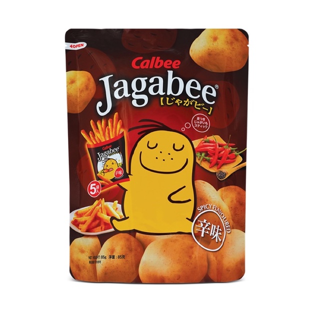 Calbee Jagabee Potato Stick Pouch (Spicy) | Shopee Philippines