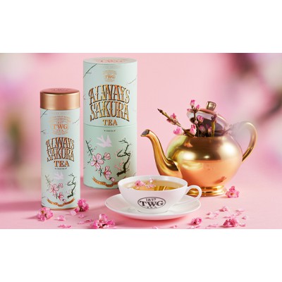 TWG LOOSE LEAF TEAS OF ALWAYS SAKURA (GREEN TEA) LIMITED EDITION (10g ...