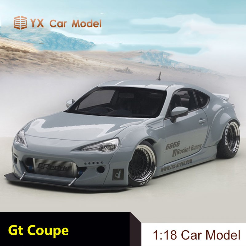 AUTOART1:18 Toyota 86 Rocket Rabbit-modified car model, wide body ...