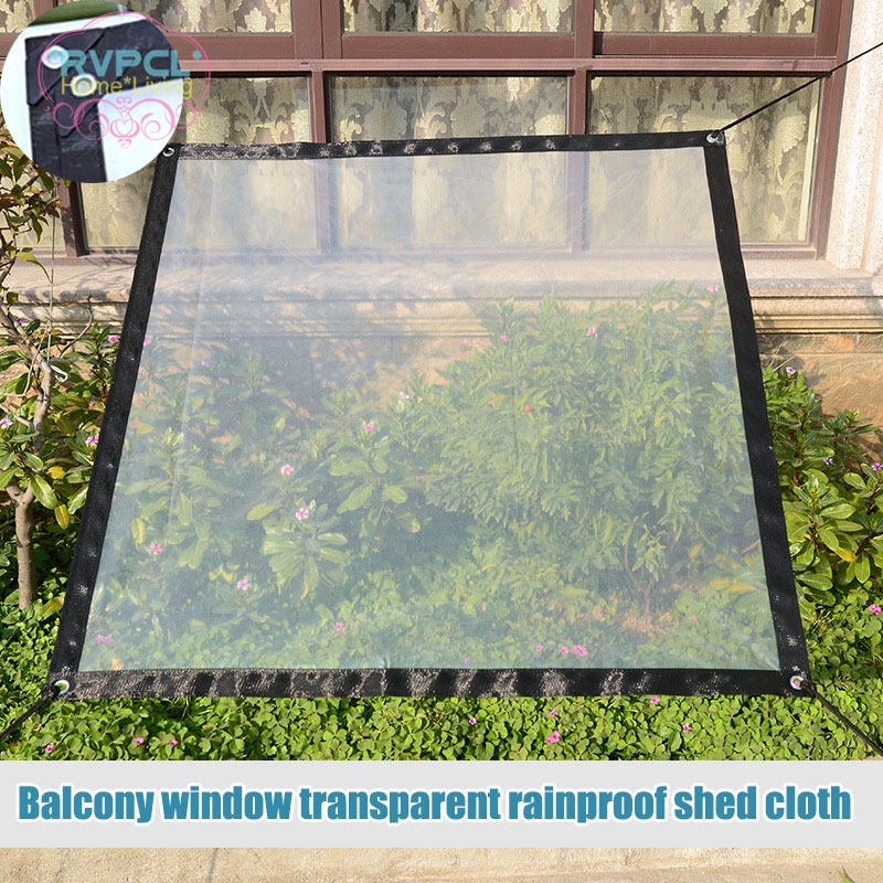 RVPCL Transparent Rainproof Shed Cloth Tarpaulin Lightweight Waterproof ...