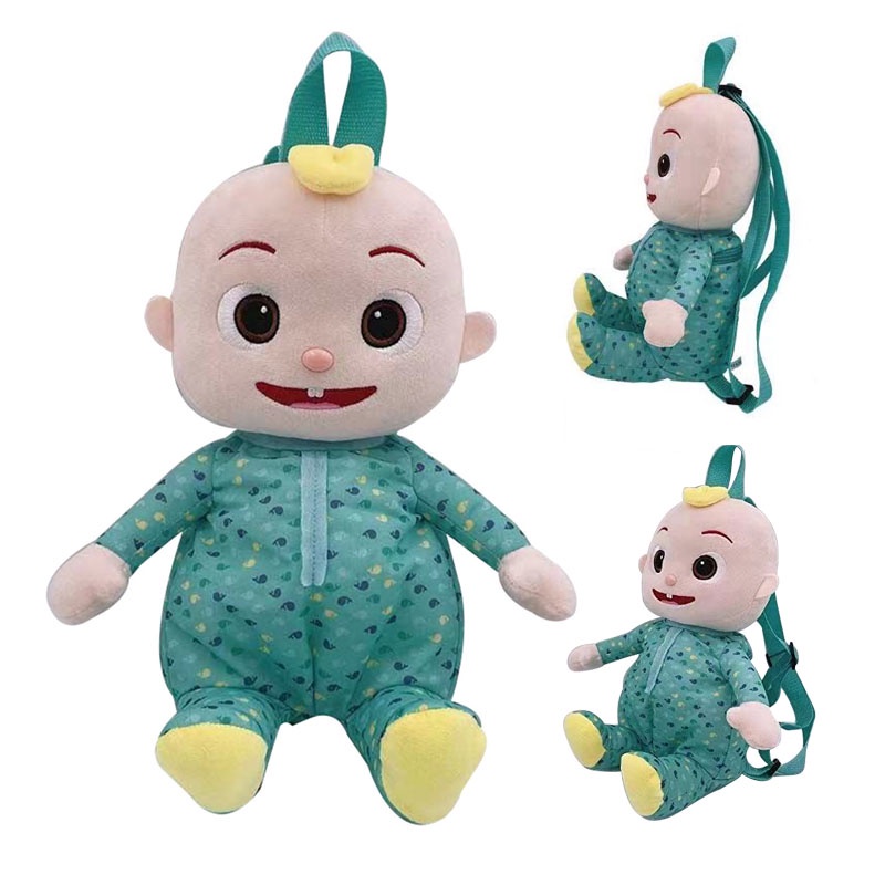 Cartoon JJ Watermelon Little Boy Plush Backpack for Kids Children ...