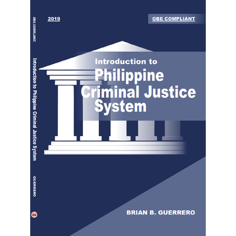 Introduction to PHILIPPINE CRIMINAL JUSTICE SYSTEM | Shopee Philippines
