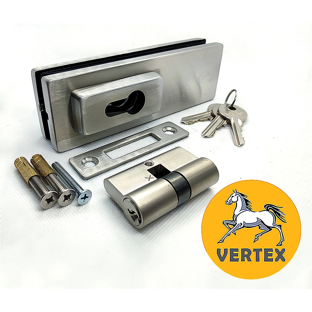 GMT Patch Lock (PUS-010) Patch Fitting for Glass Door Chrome Original ...