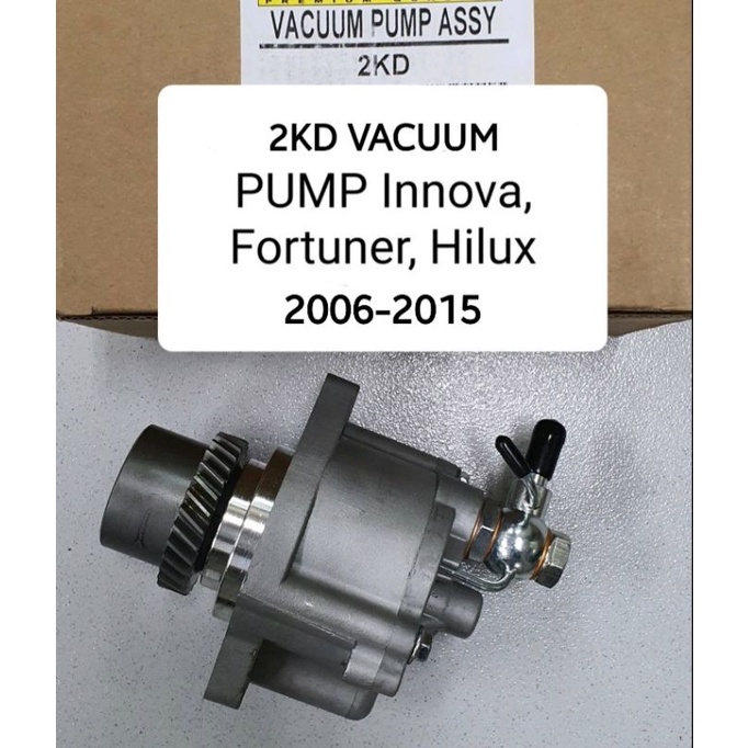Toyota 2KD Vacuum Pump Assy Innova,Fortuner, Hilux (2006-2015) | Shopee ...