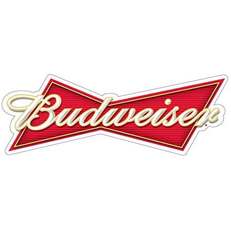 Budweiser Beer Vinyl Sticker Decal Car Bumper Laptop Toolbox | Shopee ...