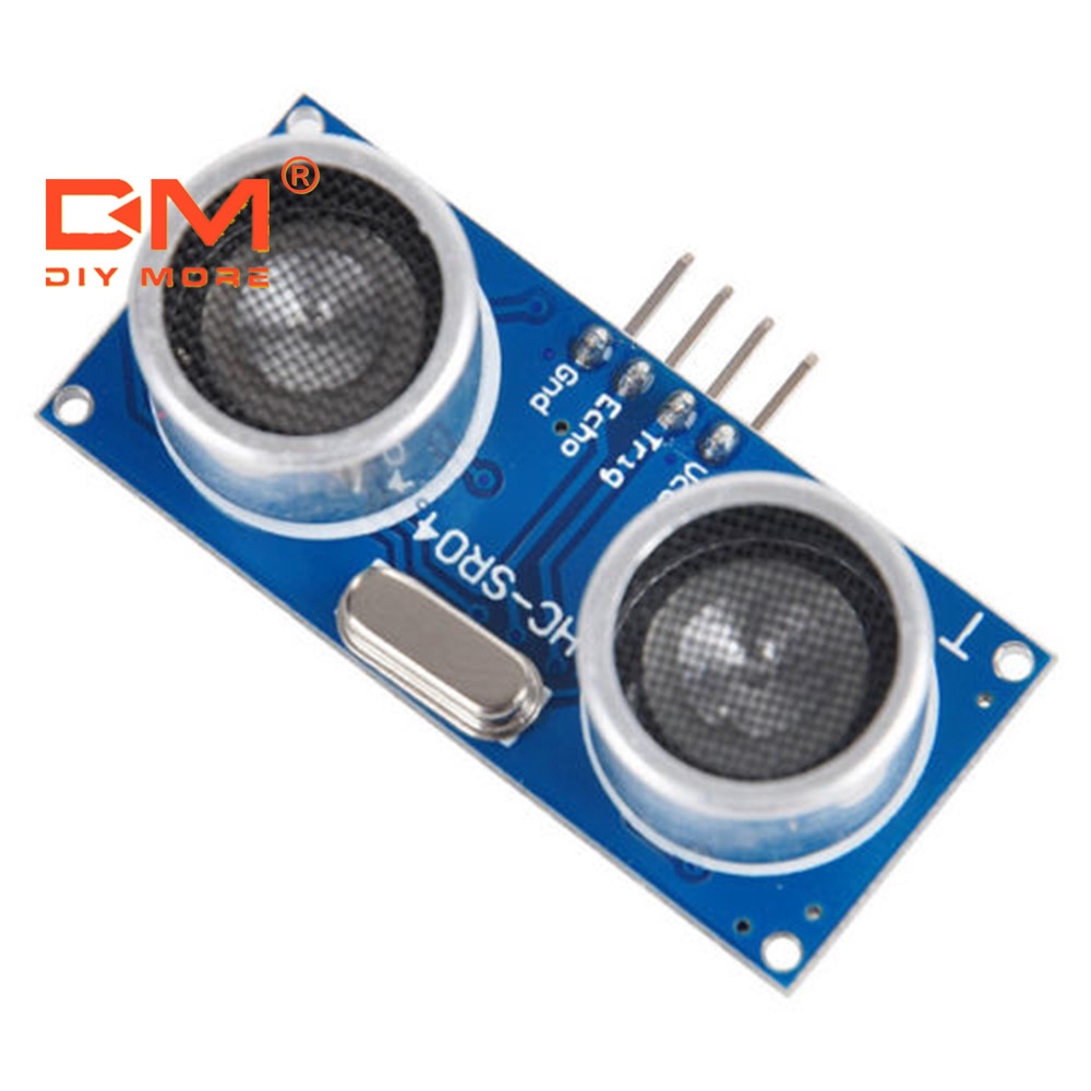 DIYMORE Dc 5v Ultrasonic Hc-Sr04 Sr04 Distance Measuring Transducer ...