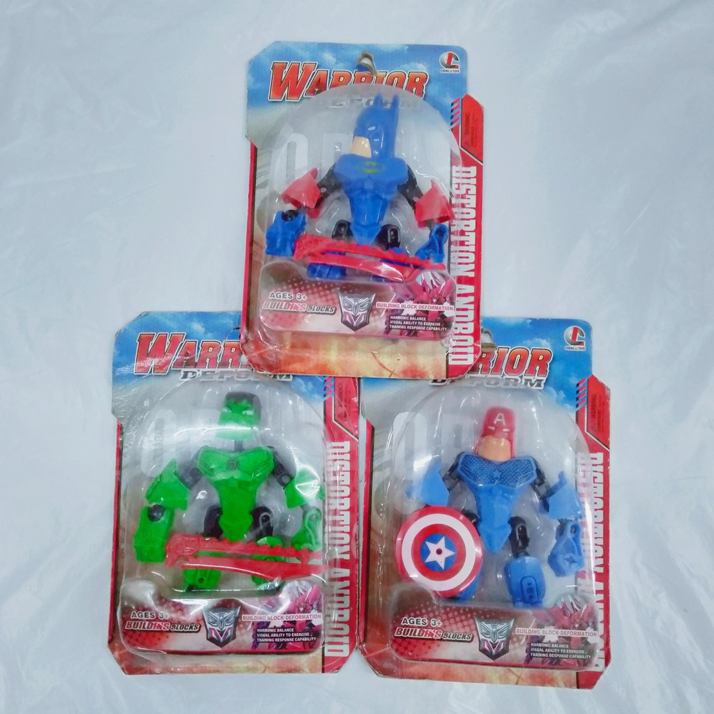 AVENGERS WARRIOR DEFORMATION/DISTORTION ANDROID TOY | Shopee Philippines