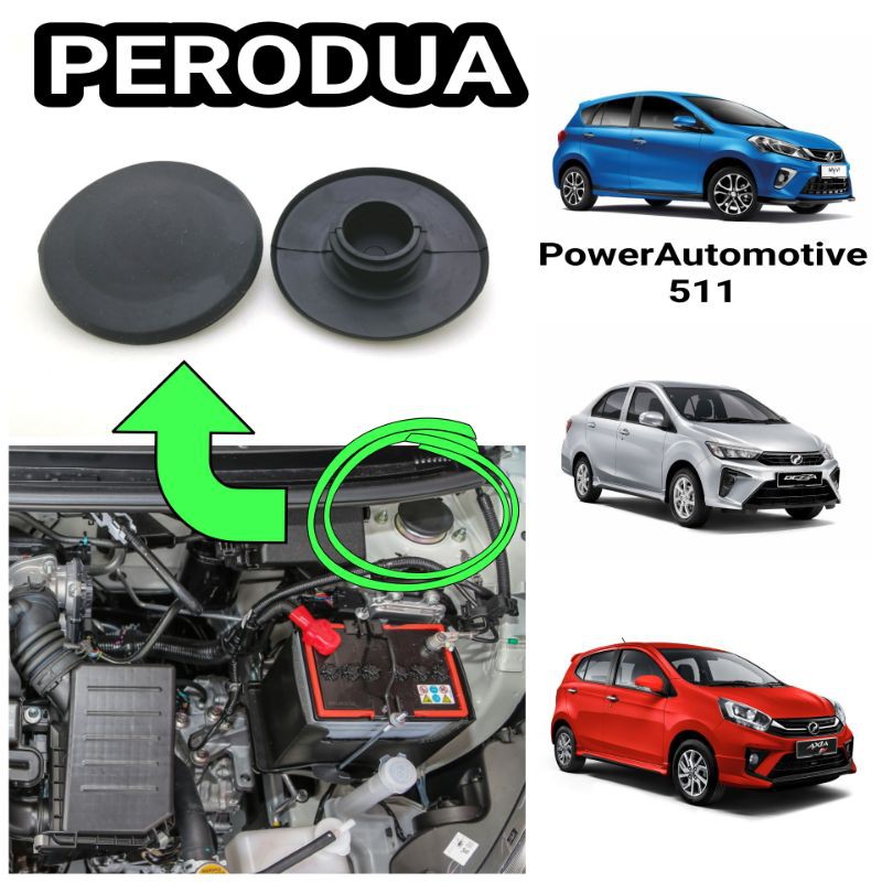 ALAT GANTI KERETA ABSORBER MOUNTING CAP - Perodua Myvi Bezza Axia ...
