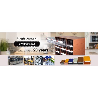 High Quality Plastic Stackable Storage Drawer For Electronic Parts ...