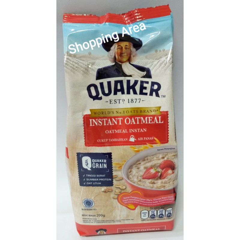 Quaker oats mini 200 grams | Shopee Philippines