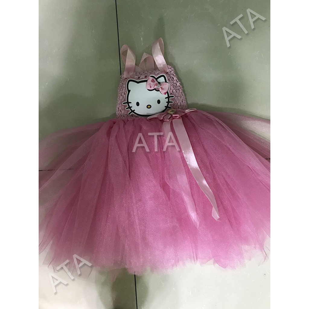 Hello Kitty Tutu Gown for baby (1- 2 years old) | Shopee Philippines