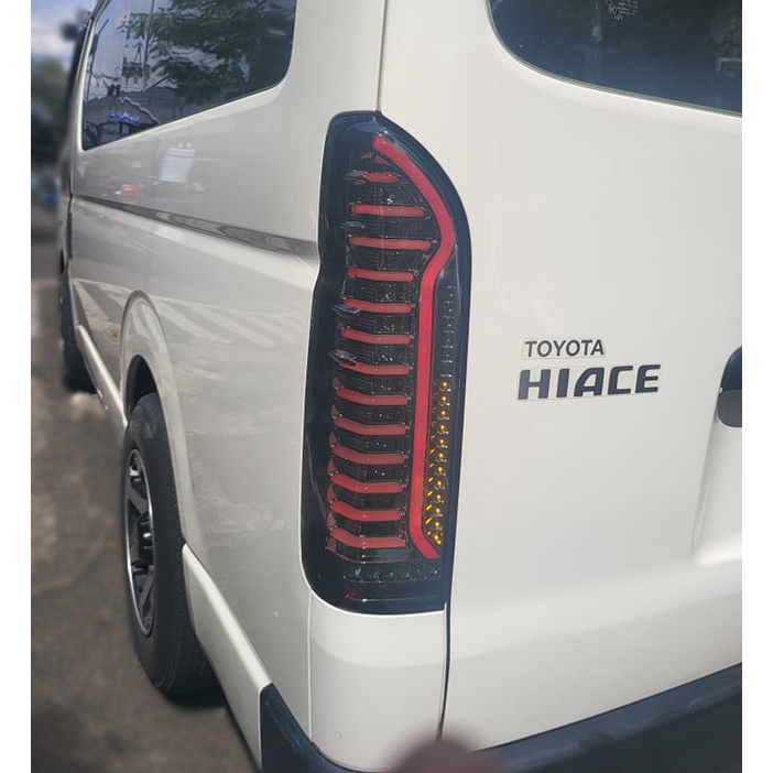 Toyota Hiace Commuter 2005 to 2023 Tail Light Tail Lamp Assembly Smoke ...