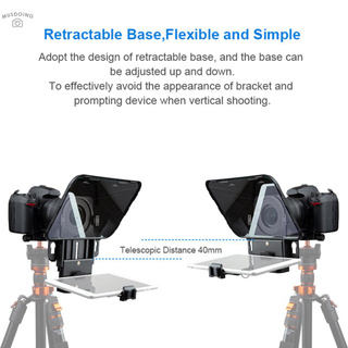 ღ Bestview T3 Upgraded Smartphone/Tablet/DSLR Camera Teleprompter ...