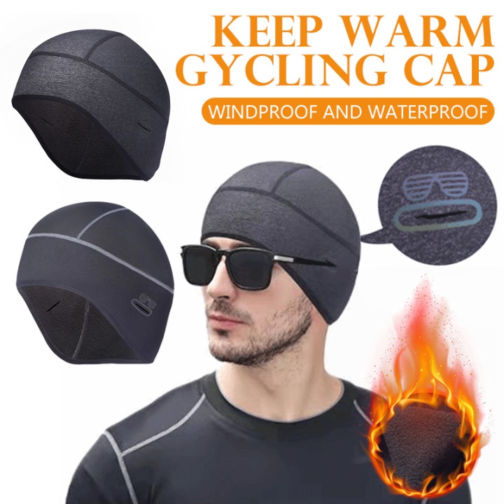 [LUC] Winter Cycling Cap Windproof Thermal Skull Cap Helmet Liner ...