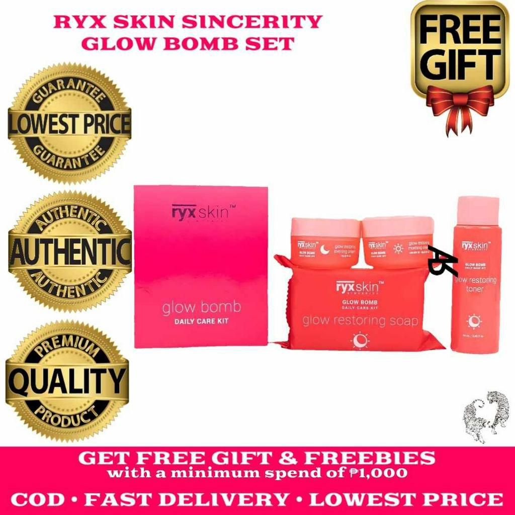 Authentic Ryx Glow Bomb Set | Shopee Philippines