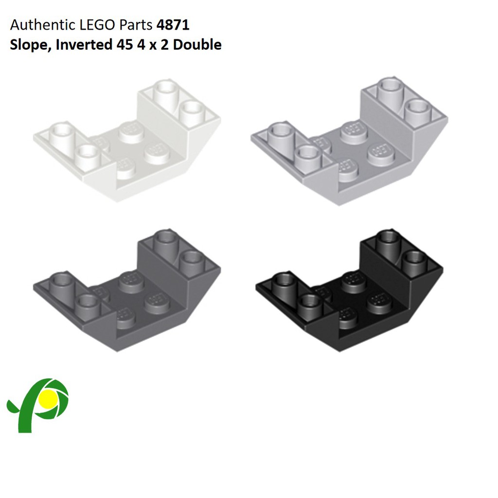 LEGO Parts 4871 Slope, Inverted 45 4 x 2 Double | Shopee Philippines