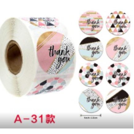 COD Handmade Thank You Stickers TY sticker Label Philippine Based (38 ...
