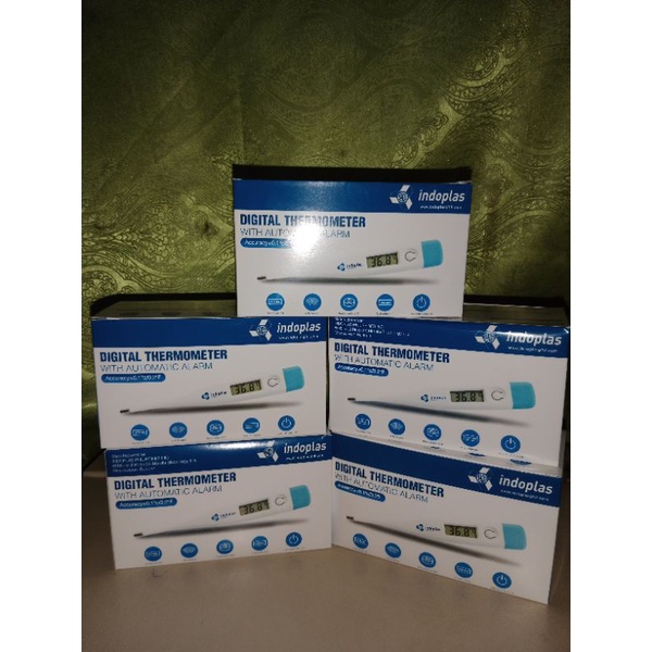 Indoplas Digital thermometer Non-flexible(sold per 50's) | Shopee ...