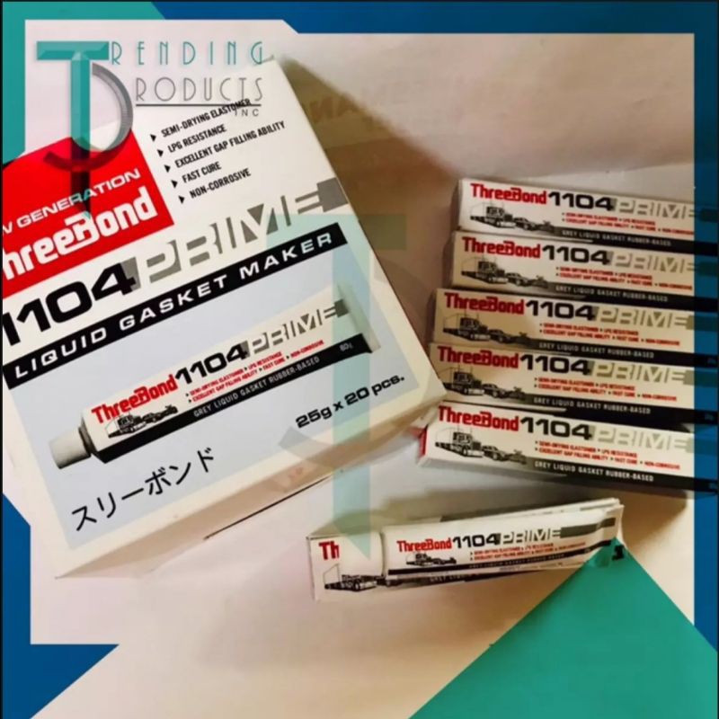 THREEBOND (new generation) 1104 Prime Liquid Gasket Maker 25g(1pc) | Shopee Philippines
