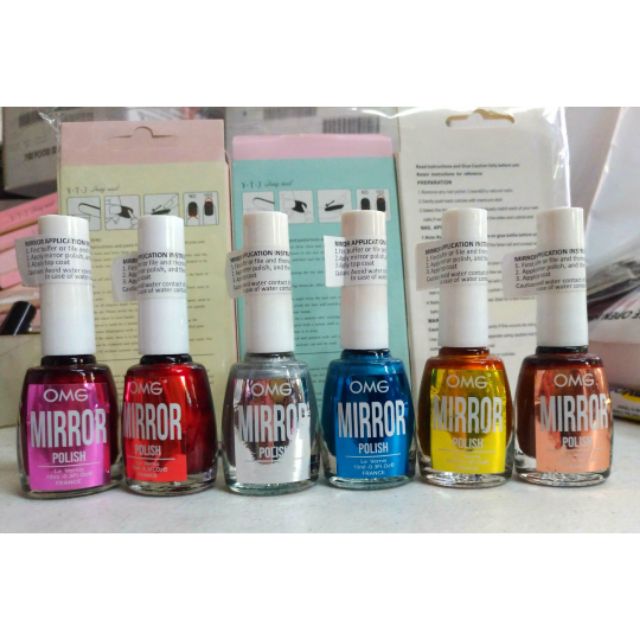 OMG MIRROR effect CUTICS omg cutic Cutix manicure pedicure Nail arts ...