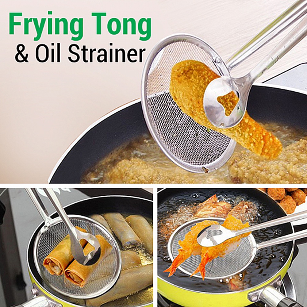 MSC 1PCS Multi-function Fried Food Colander Strainer Drain Food Folder ...