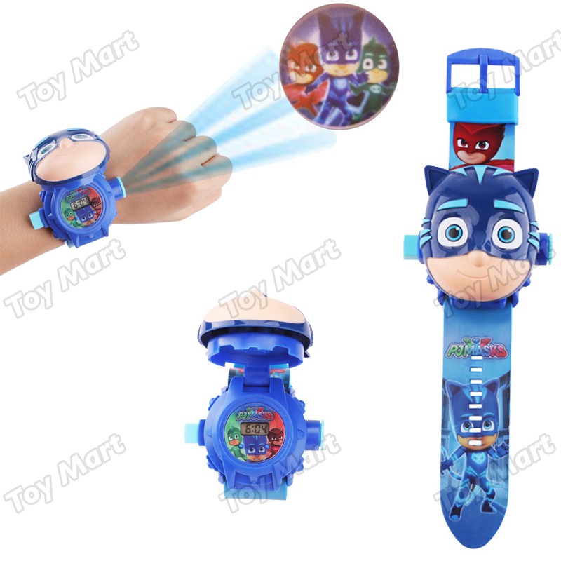 PJ Toys 3D Projection Watch Set Clock PJ Mask Style Catboy Blue ...
