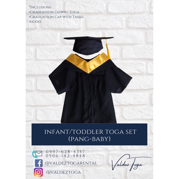 BABY TOGA SET FOR PICTORIAL | Shopee Philippines