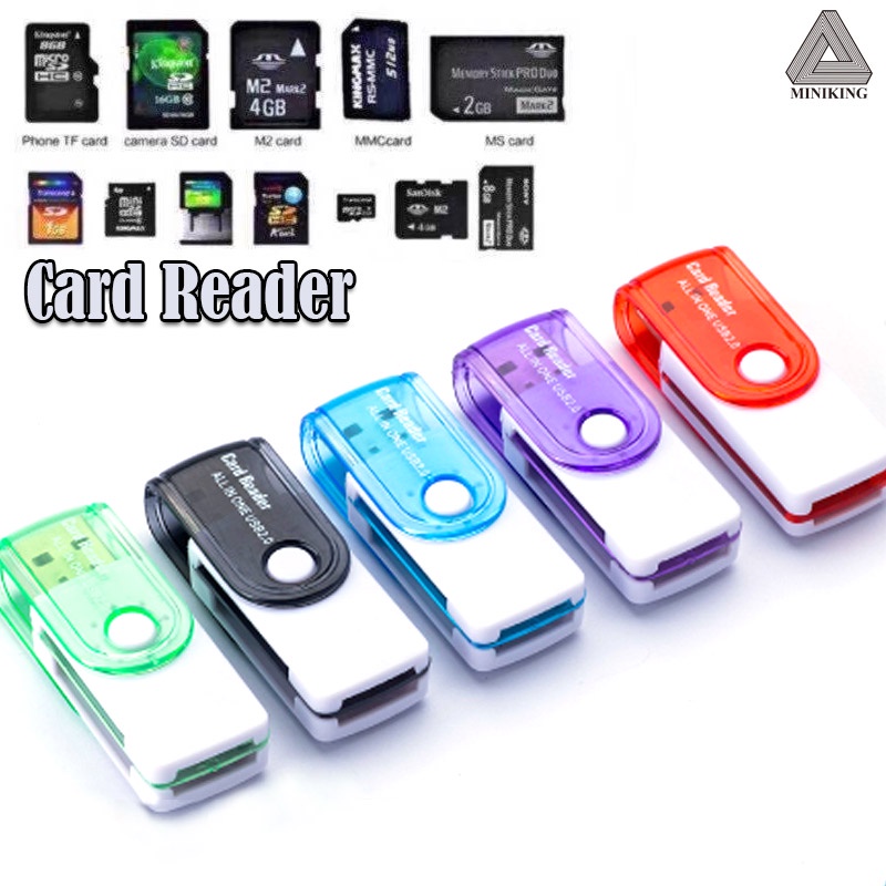 Card reader high-speed USB2.0 All-in-one portable multi-function card ...